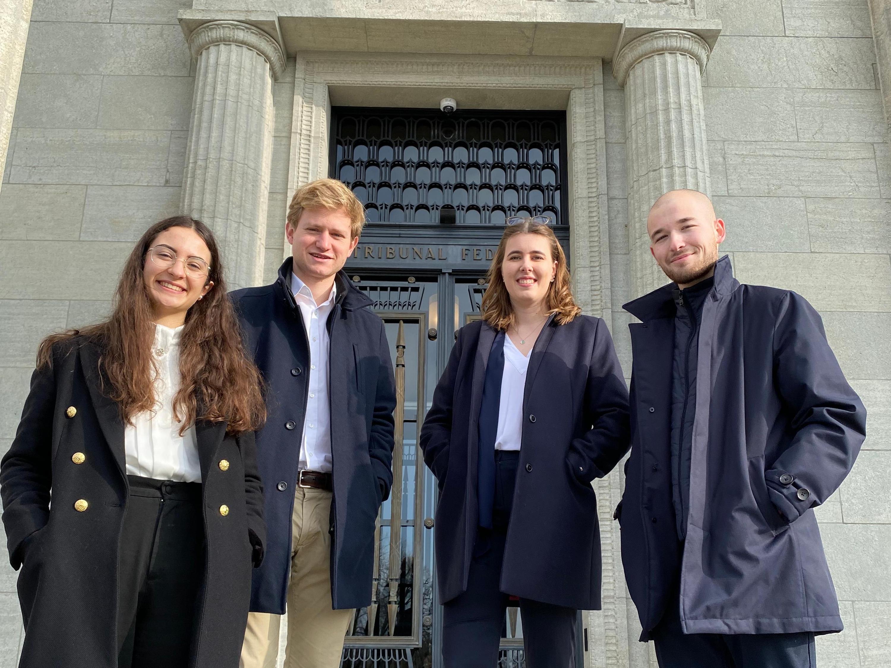 Une équipe de l’UNIL remporte la finale du Swiss Moot Court