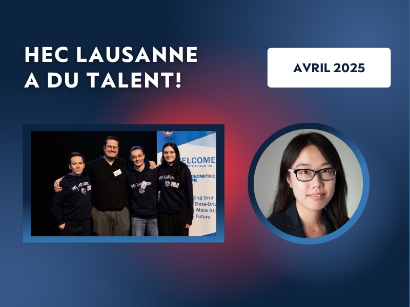 HEC Lausanne a du talent – Avril 2025