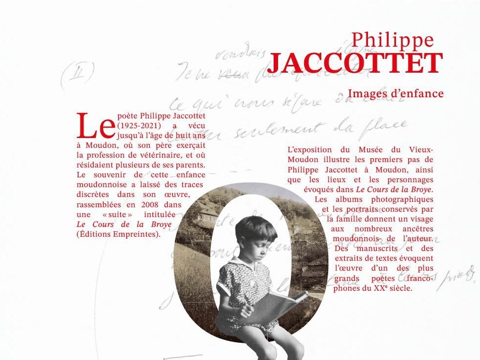 Philippe Jaccottet. Images d'enfance