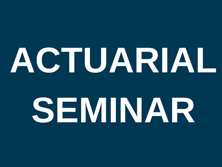 Actuarial Seminar: Martin Bladt (University of Copenhagen)